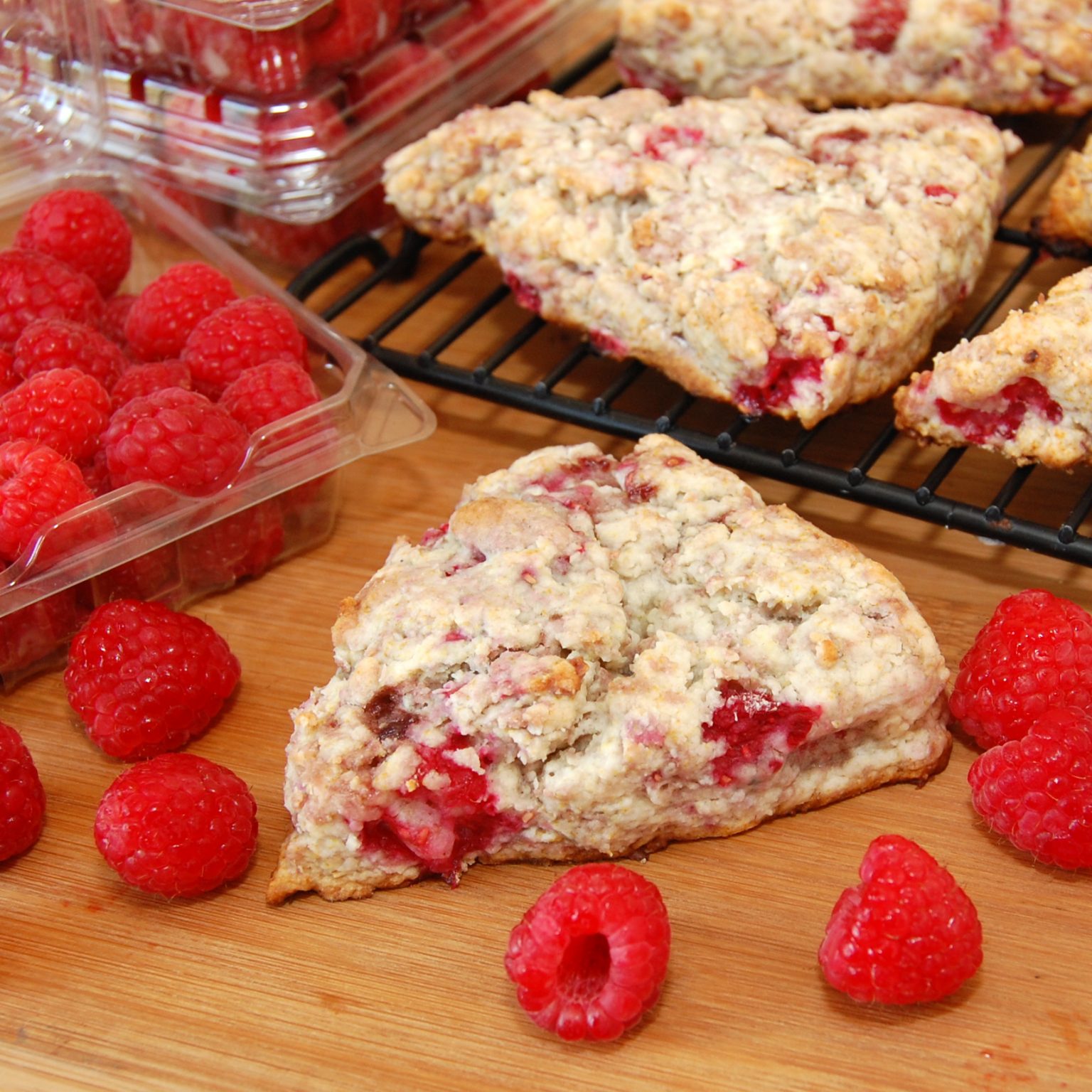 Raspberry Lemon Scones - Sweet Pea's Kitchen
