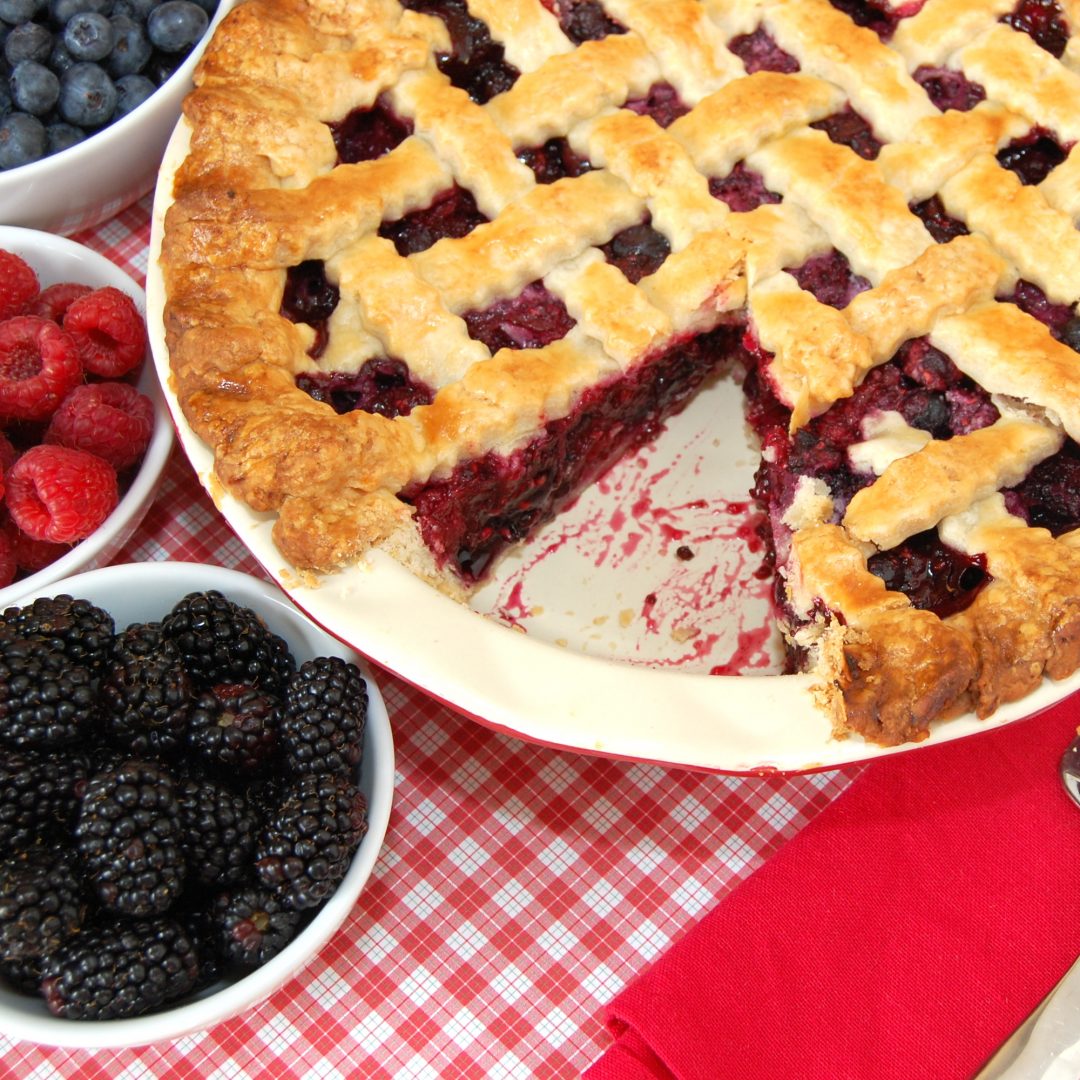 Triple Berry Pie - Sweet Pea's Kitchen