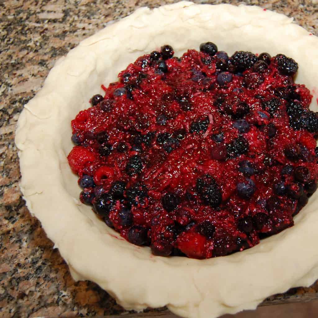 Triple Berry Pie - Sweet Pea's Kitchen