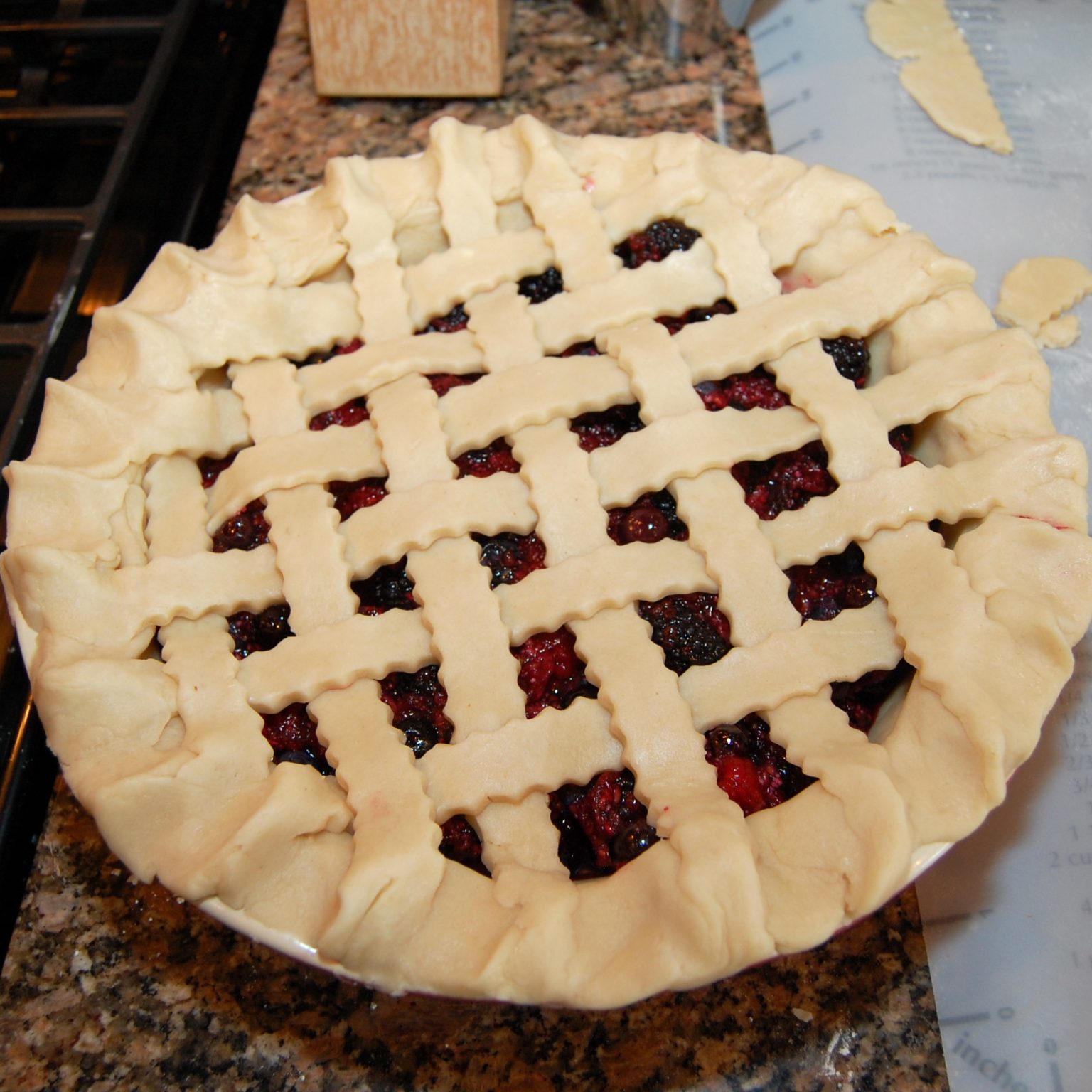 Triple Berry Pie - Sweet Pea's Kitchen