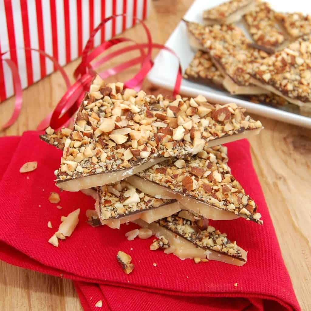 Old Fashioned Butter Crunch Candy - Sweet Pea's Kitchen