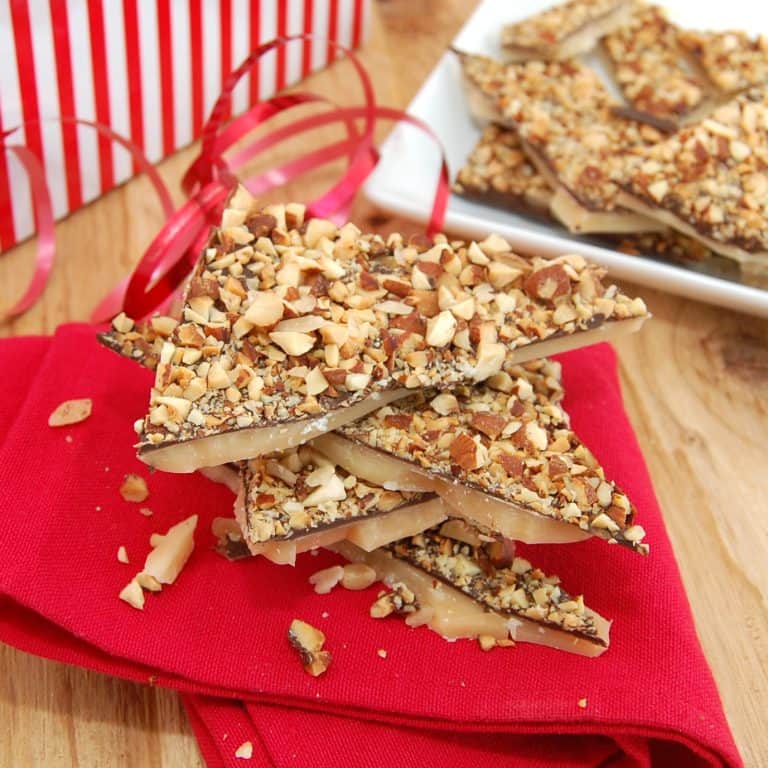 Old Fashioned Butter Crunch Candy - Sweet Pea's Kitchen