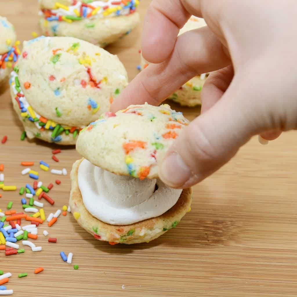 Funfetti Whoopie Pie Recipe - Sweet Pea's Kitchen