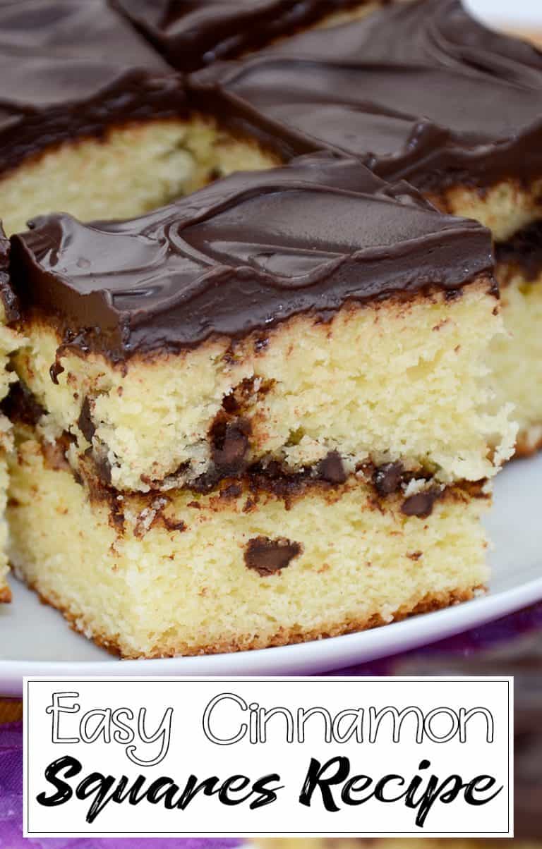 Easy Cinnamon Squares Recipe - Sweet Pea's Kitchen