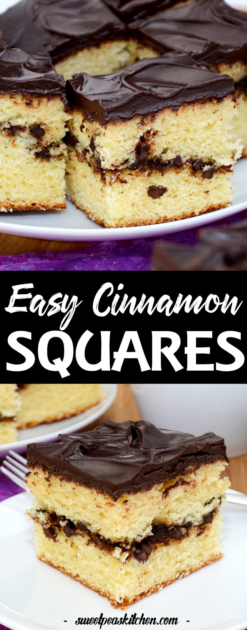 Easy Cinnamon Squares Recipe - Sweet Pea's Kitchen