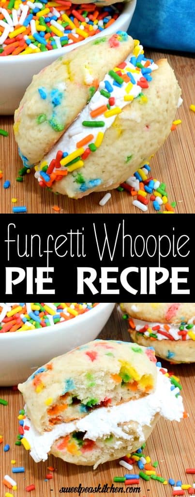 Funfetti Whoopie Pie Recipe - Sweet Pea's Kitchen