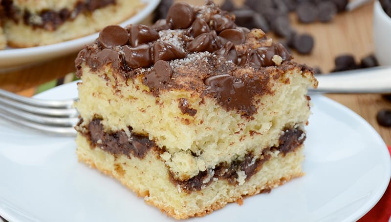 Coffee Lover’s Chocolate Chip Coffee Cake - Sweet Pea's Kitchen