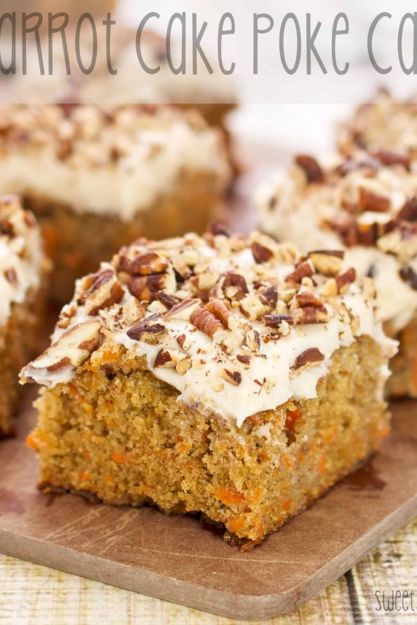 Easy Rustic Carrot Cake Recipe - Sweet Pea's Kitchen