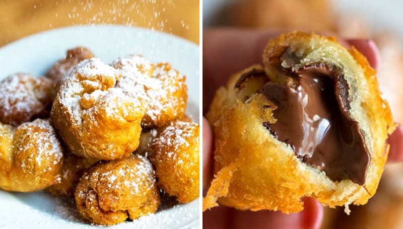Fried Nutella Dessert Dumplings - Easy Nutella Recipes