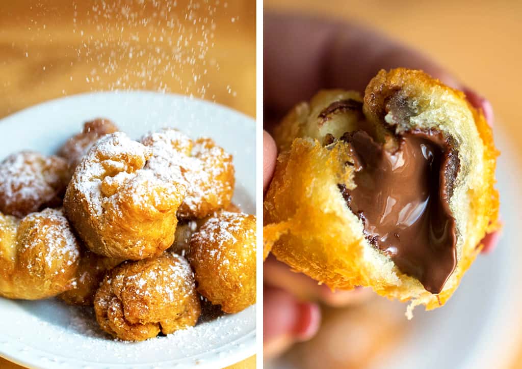 Fried Nutella Dessert Dumplings - Easy Nutella Recipes