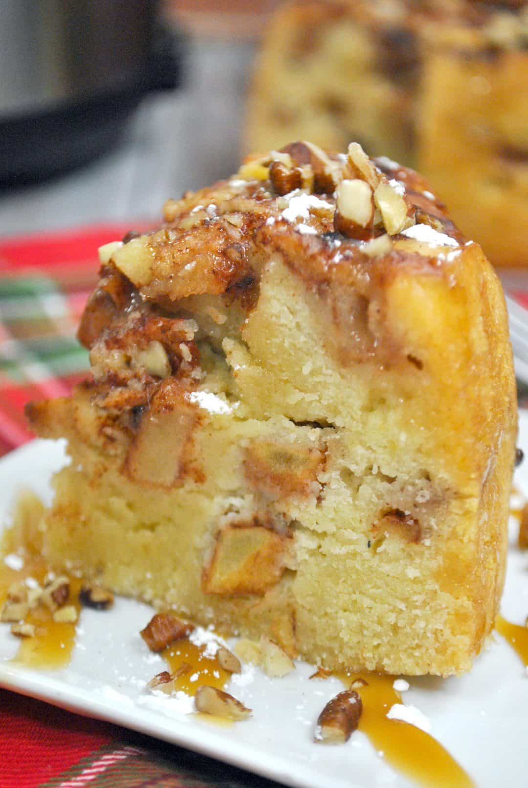 Instant Pot Apple Cake Recipe - Sweet Pea's Kitchen
