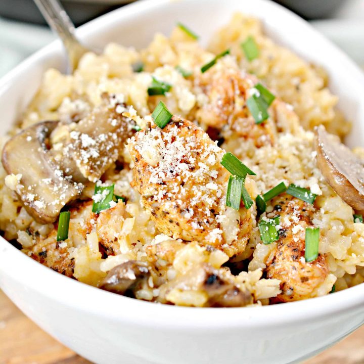 Instant Pot Risotto with Chicken - Sweet Pea's Kitchen