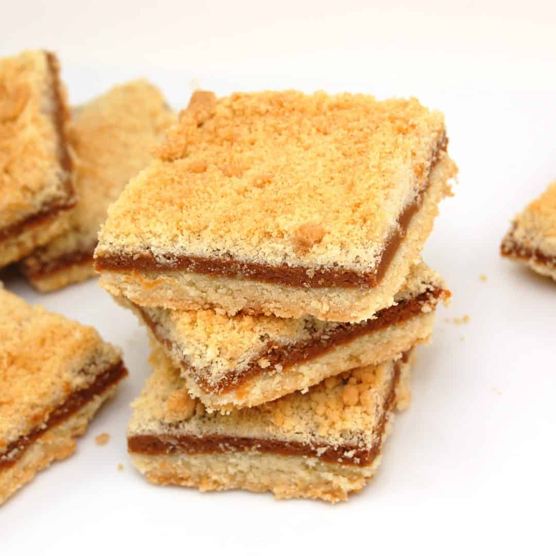 Caramel Crumb Bars - Sweet Pea's Kitchen