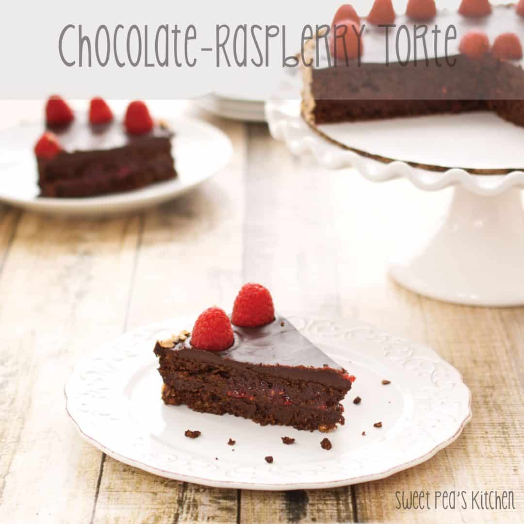 Raspberry Chocolate Cake Torte Recipe - Sweet Pea's Kitchen