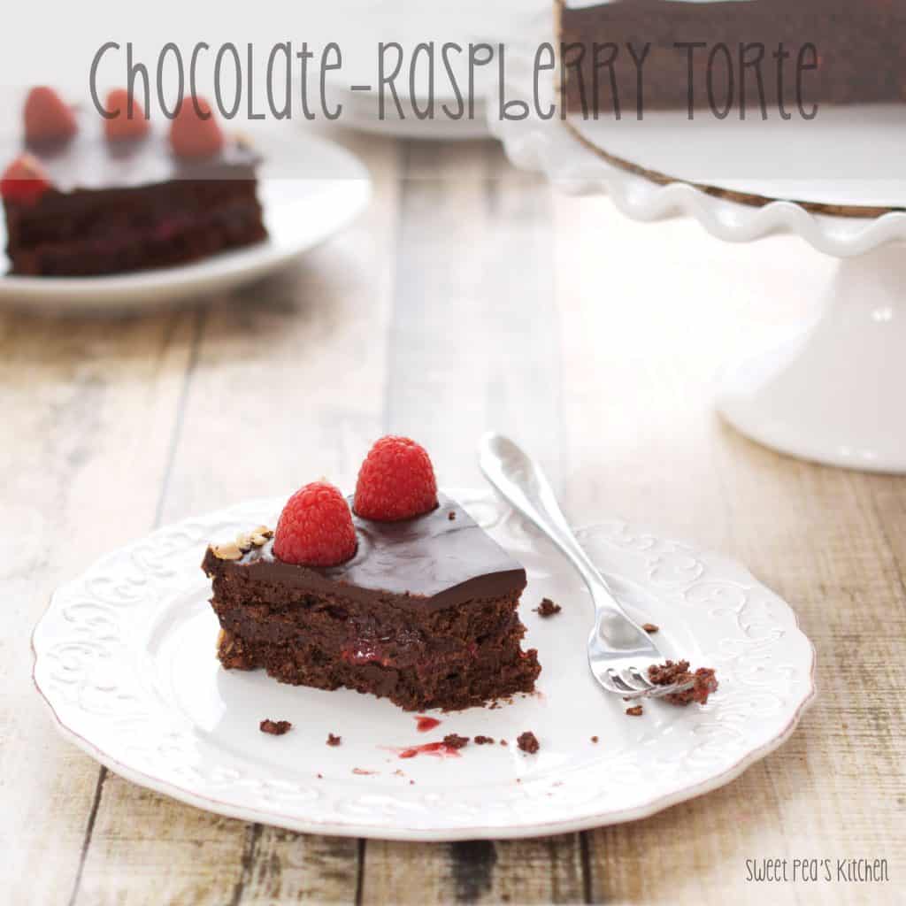 Raspberry Chocolate Cake Torte Recipe - Sweet Pea's Kitchen