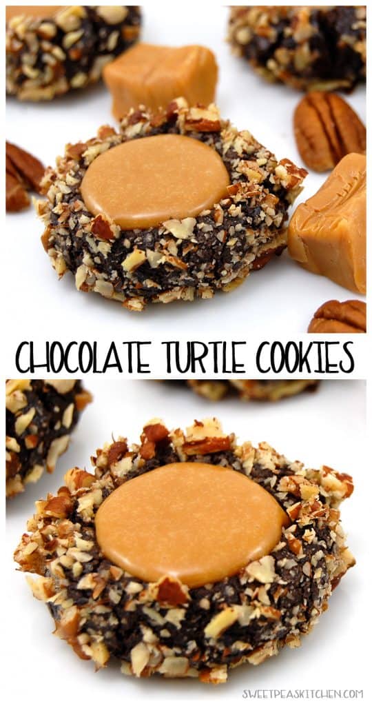 Ultimate Turtle Cookies - Sweet Pea's Kitchen