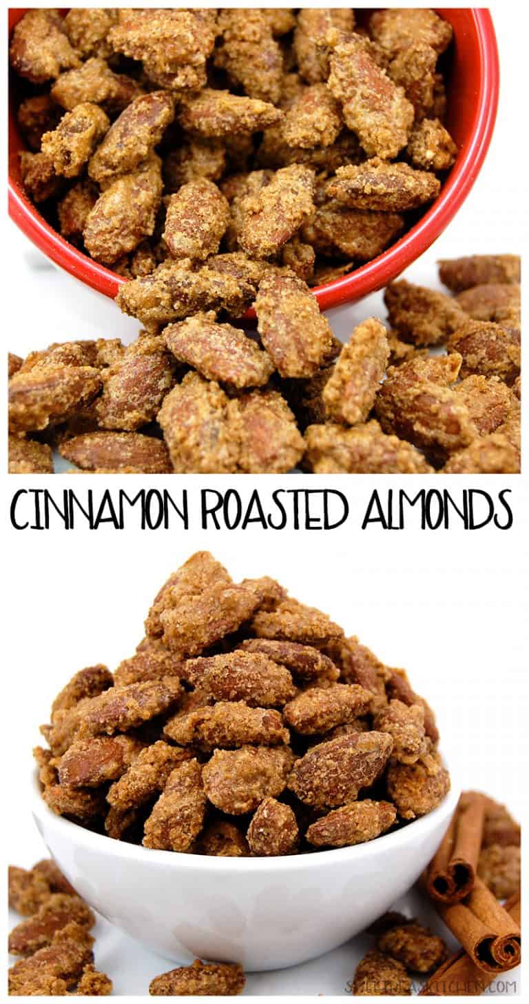 Cinnamon Roasted Almonds - Sweet Pea's Kitchen