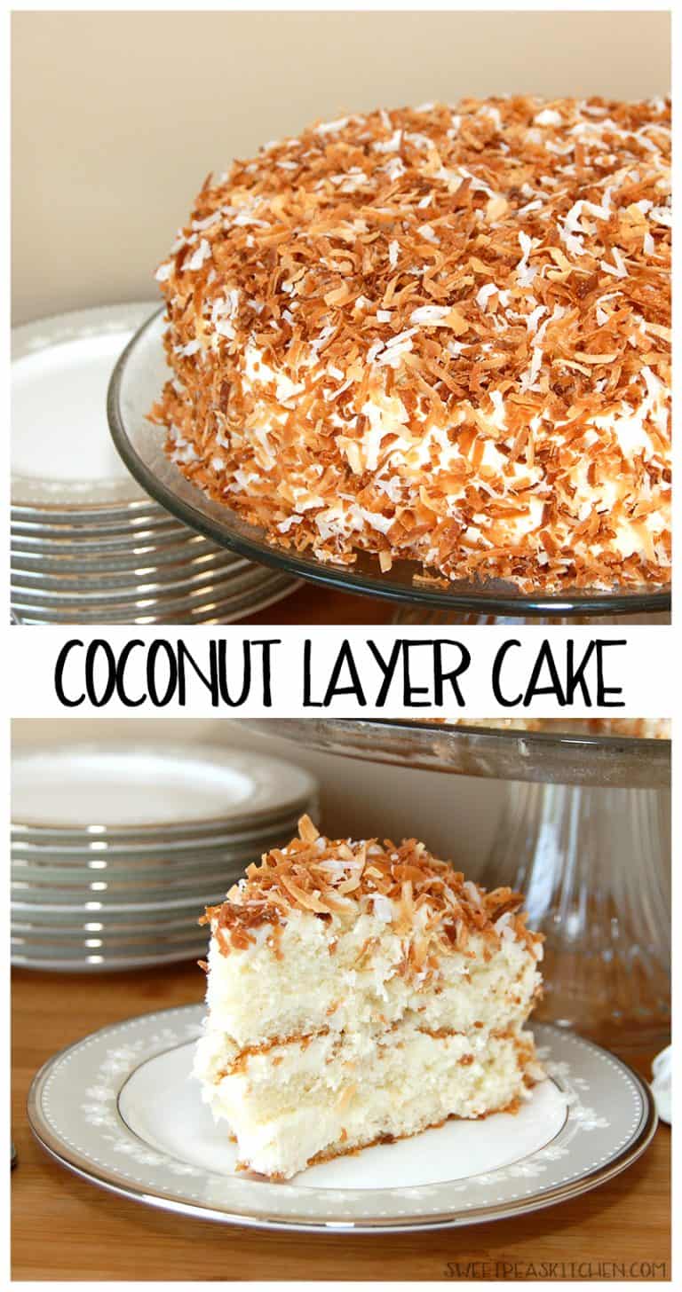 Coconut Layer Cake - Sweet Pea's Kitchen