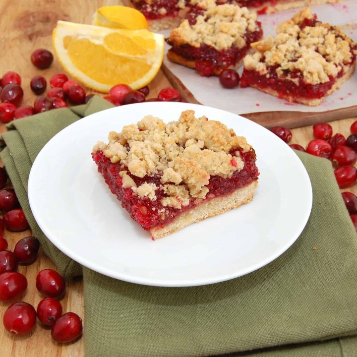 Cranberry Orange Bars - Sweet Pea's Kitchen
