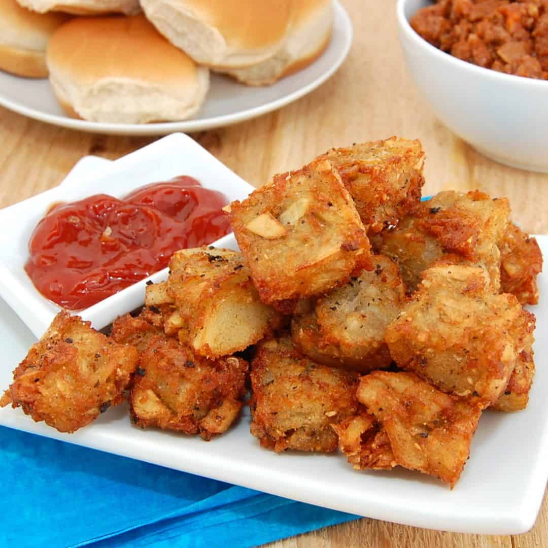 Homemade Crispy Potato Tots (Tater Tots) | Sweet Pea's Kitchen