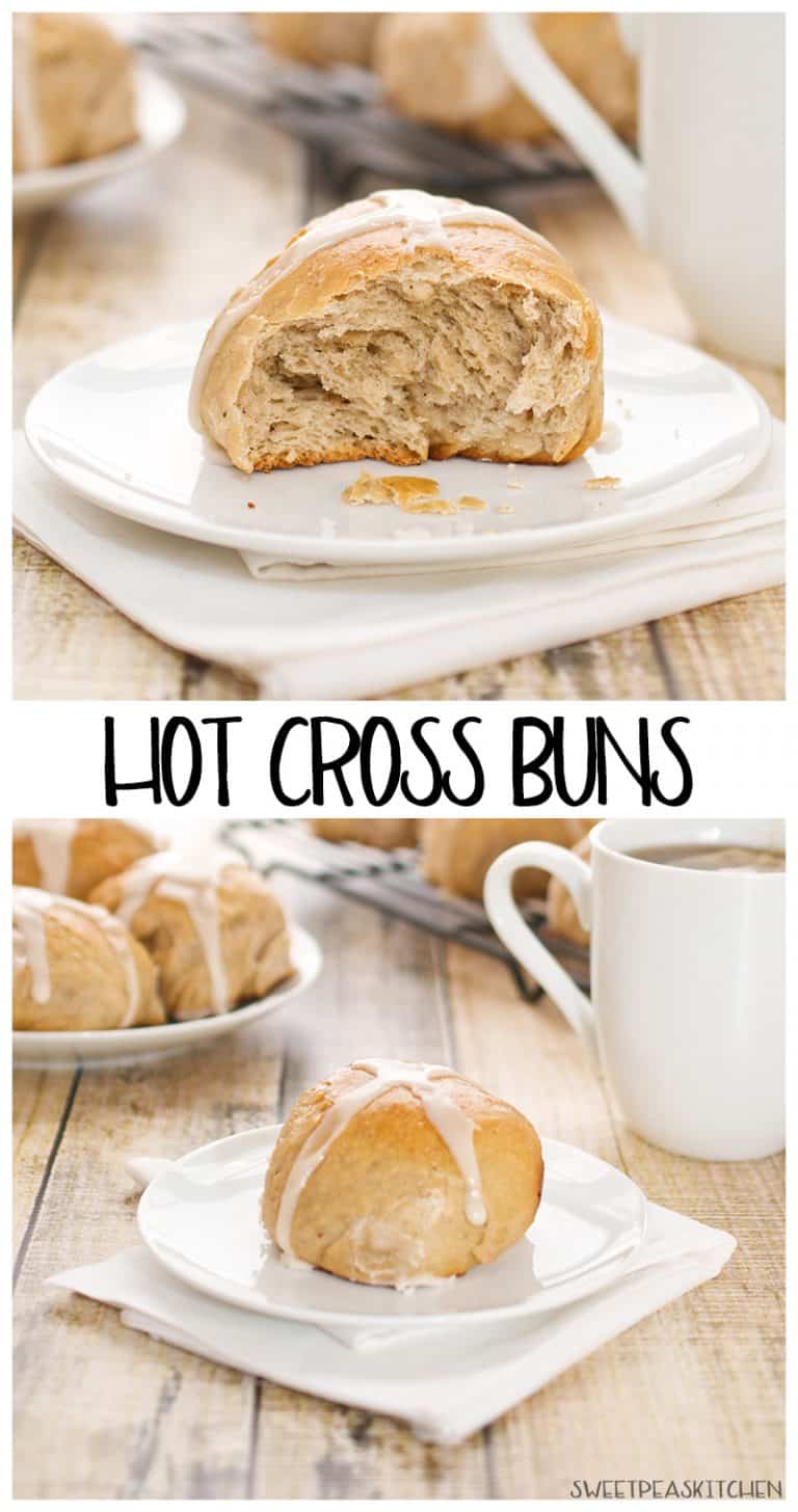 Best Ever Hot Cross Buns - Sweet Pea's Kitchen