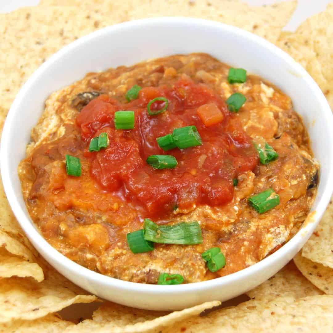 Mexican Lasagna Chip Dip - Sweet Pea's Kitchen