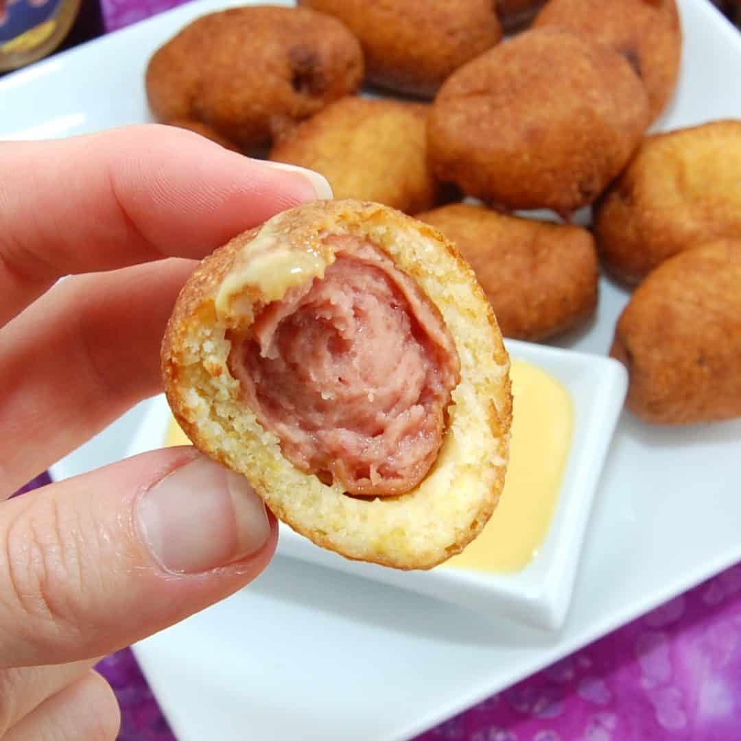 Mini Corn Dogs - Sweet Pea's Kitchen