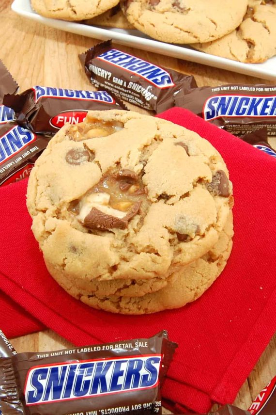 Butterfinger Chocolate Chip-Peanut Butter Cookies - Sweet Pea's Kitchen
