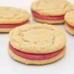 Raspberry Cream Sandwich Cookies - Sweet Pea's Kitchen