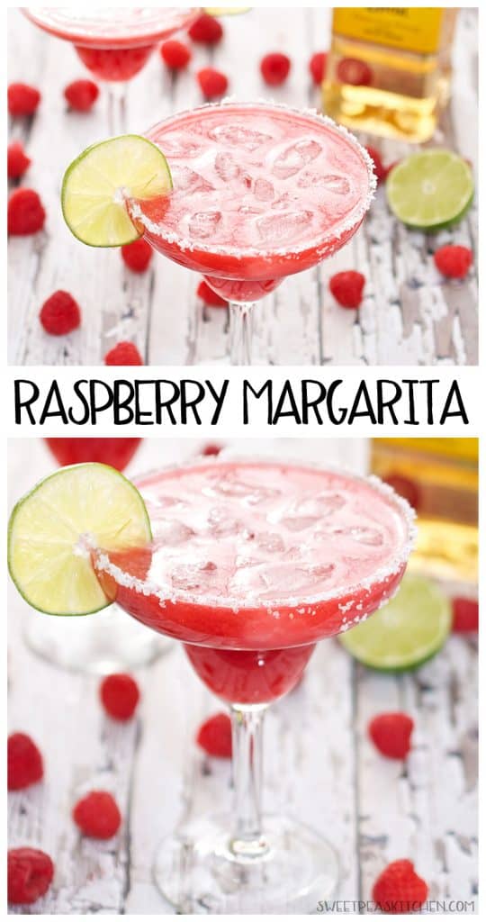 Raspberry Margarita - Sweet Pea's Kitchen