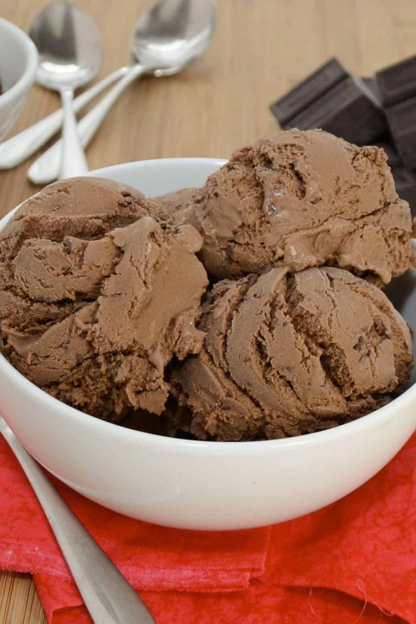 Mint Chocolate Chip Ice Cream - Sweet Pea's Kitchen
