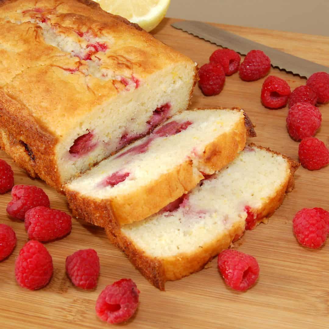 Raspberry Lemon Loaf - Sweet Pea's Kitchen