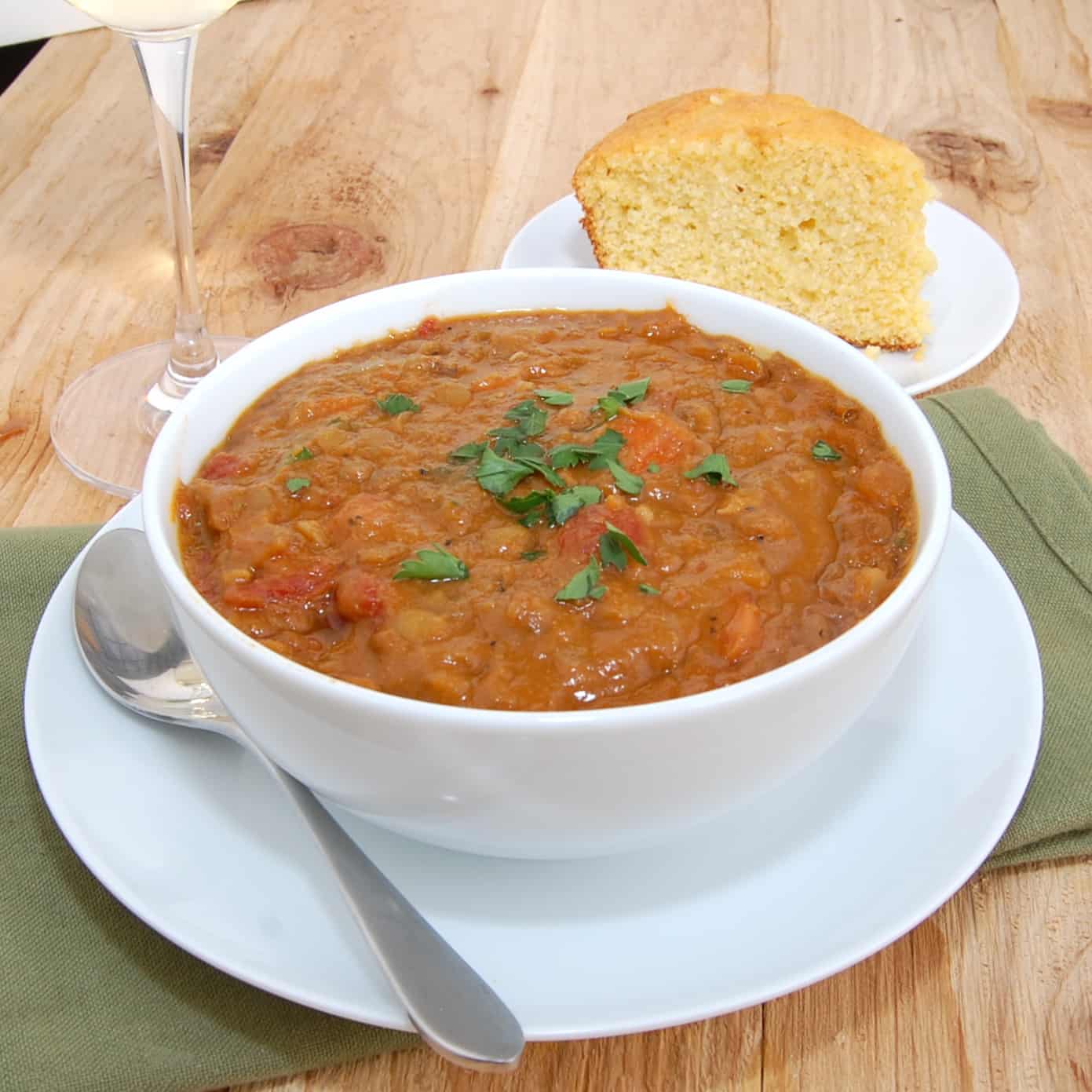 Hearty Lentil Soup - Sweet Pea's Kitchen
