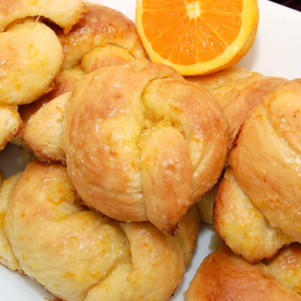 Orange Knots - Sweet Pea's Kitchen