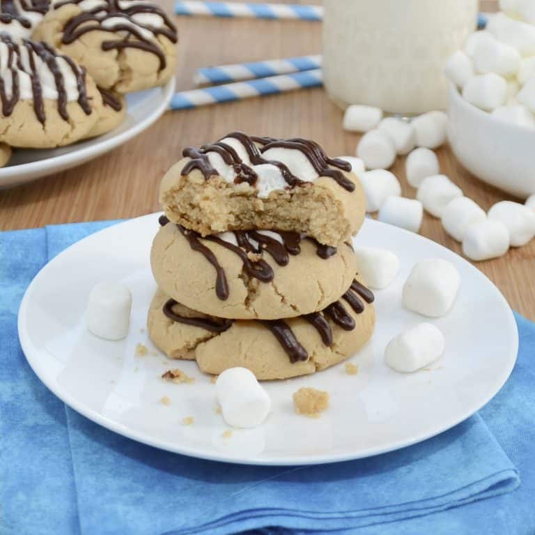 Fluffernutter Cookies - Sweet Pea's Kitchen