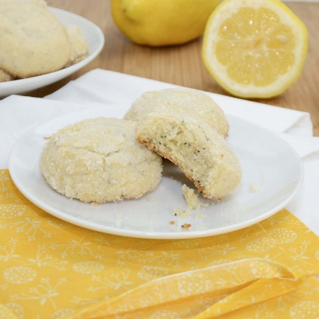 Lemon Poppy Seed Sugar Cookies - Sweet Pea's Kitchen
