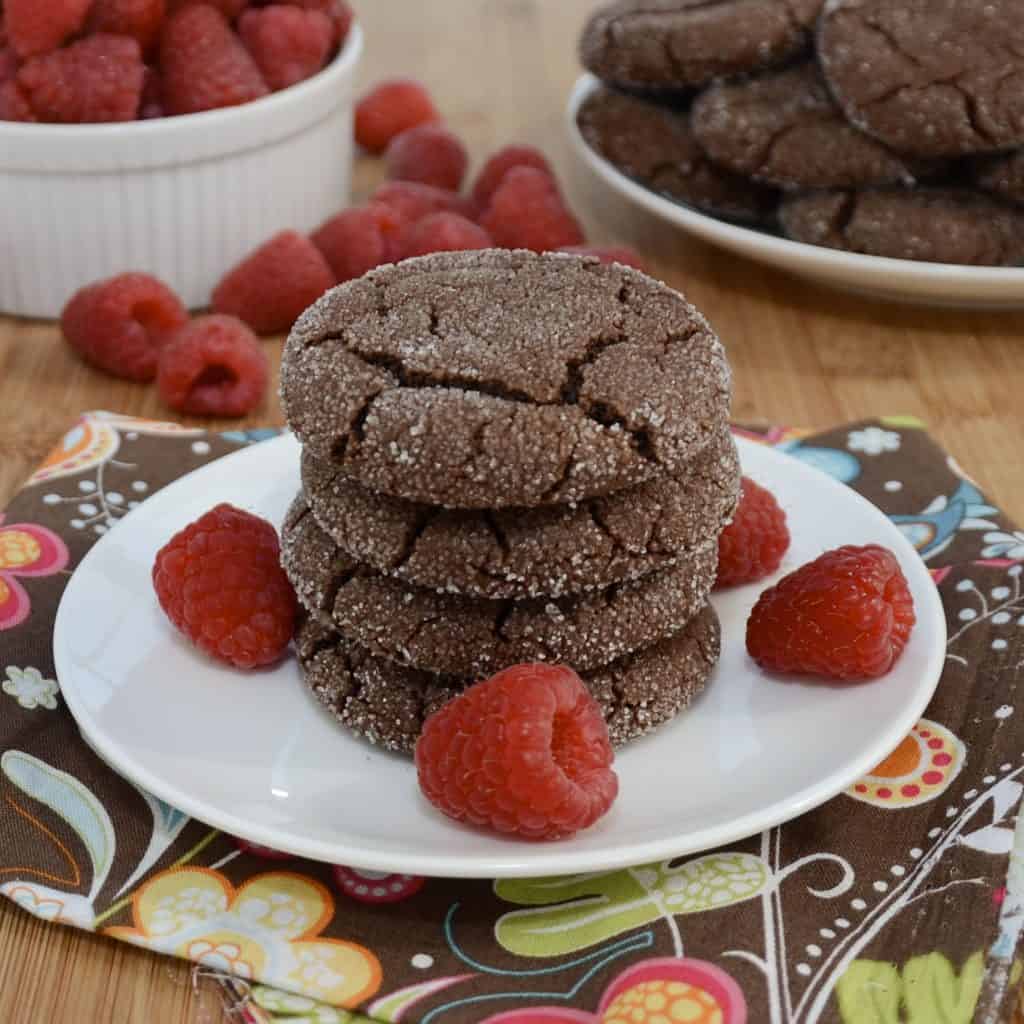 Raspberry Chocolate Cookies - Sweet Pea's Kitchen