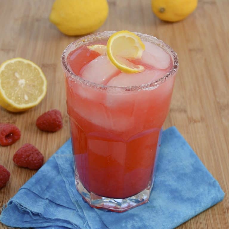 Raspberry Lemonade - Sweet Pea's Kitchen