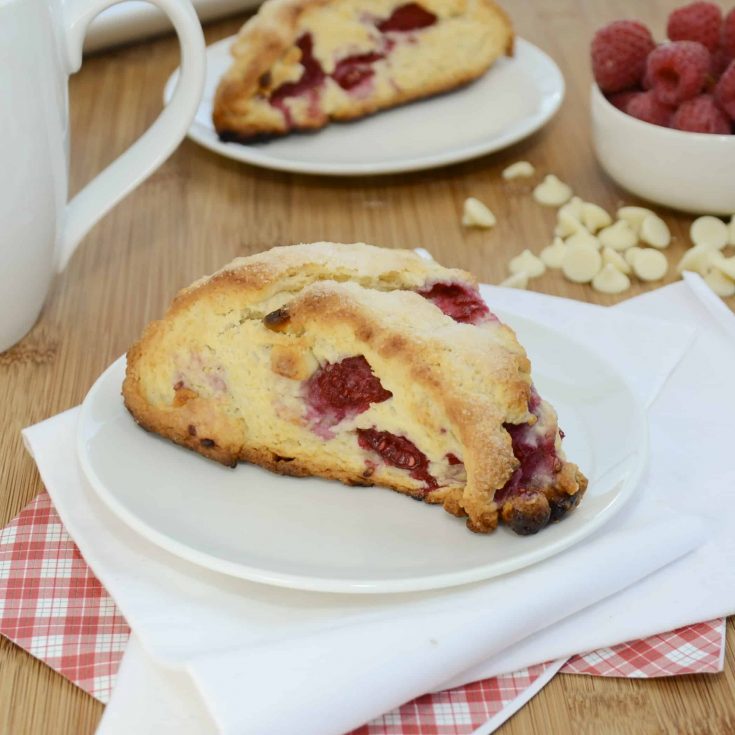 Raspberry Lemon Scones - Sweet Pea's Kitchen