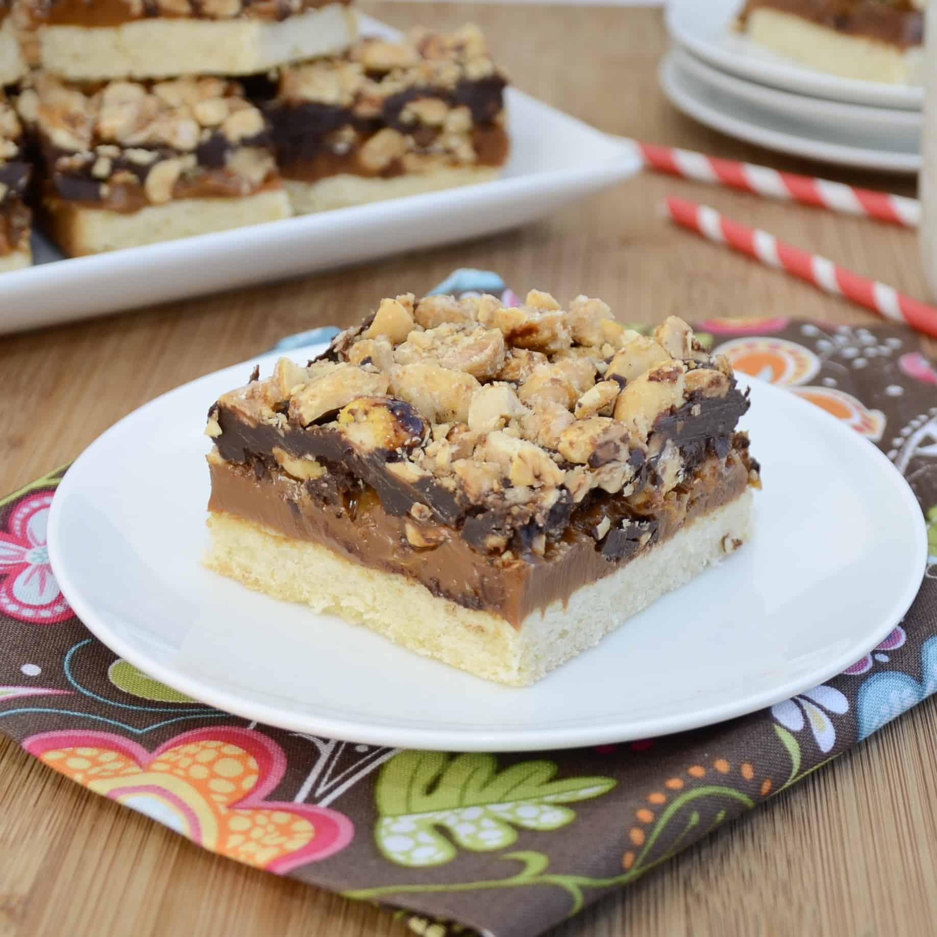 Snickery Squares - Sweet Pea's Kitchen