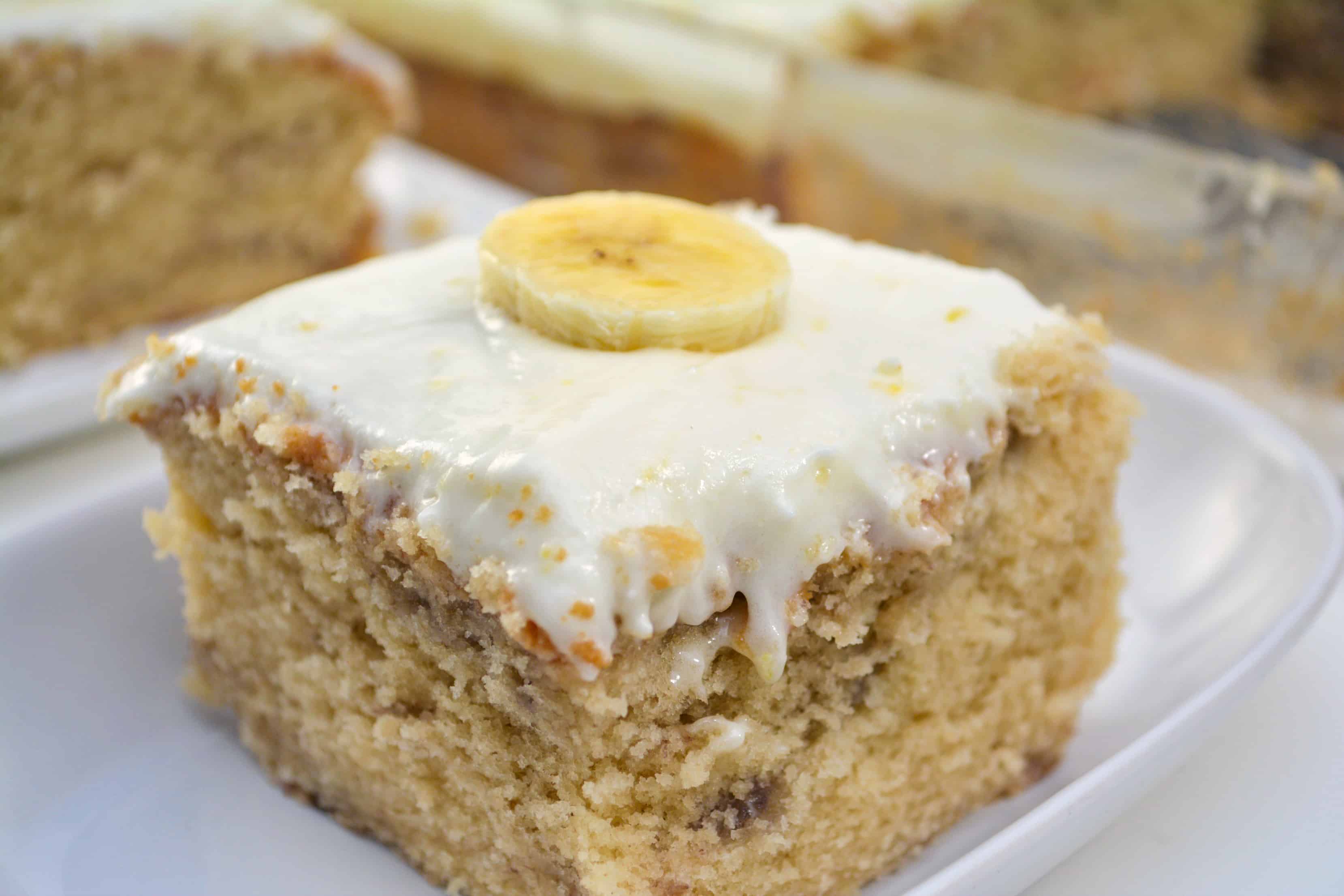 Best Banana Cake Recipe With Cream Cheese Icing Sweet Pea s Kitchen