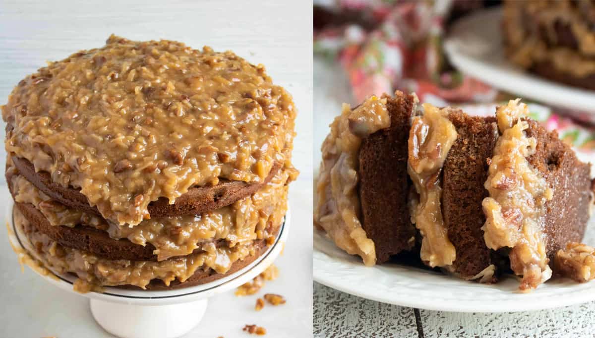 German Chocolate Layer Cake |Sweet Pea's Kitchen