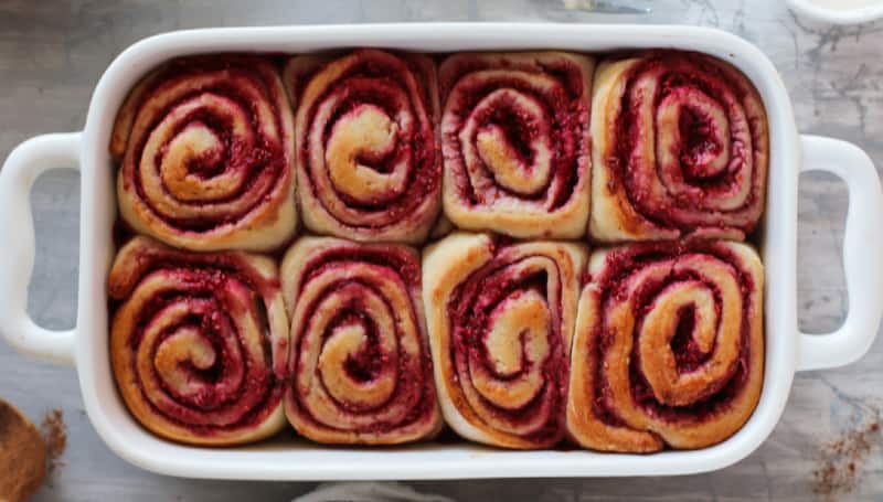 Raspberry Sweet Roll Recipe - Sweet Pea's Kitchen