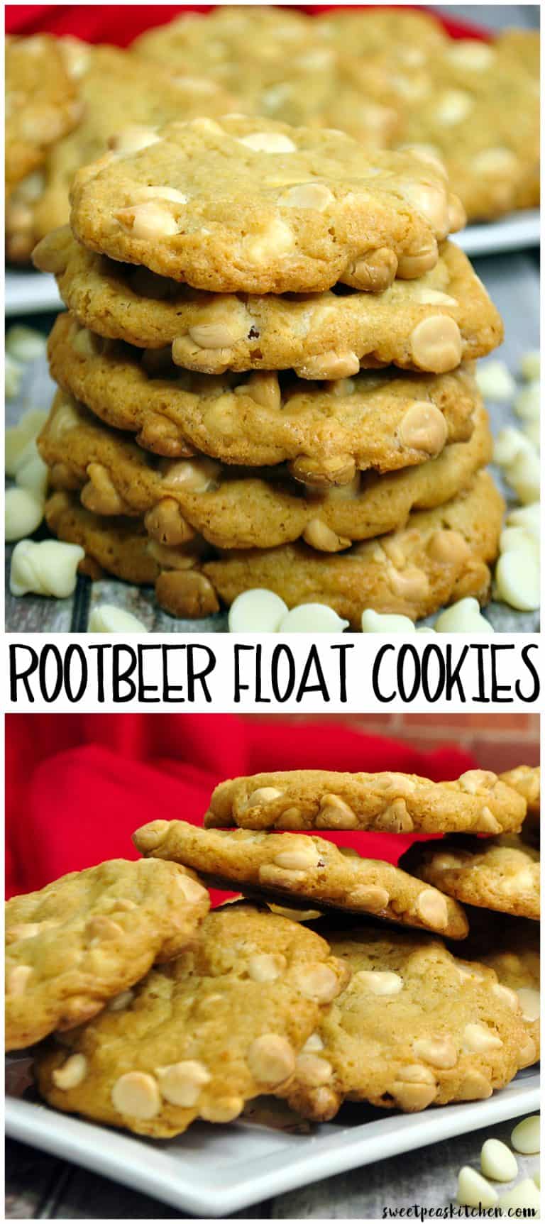 Root Beer White Chocolate Chip Cookies - Sweet Pea's Kitchen