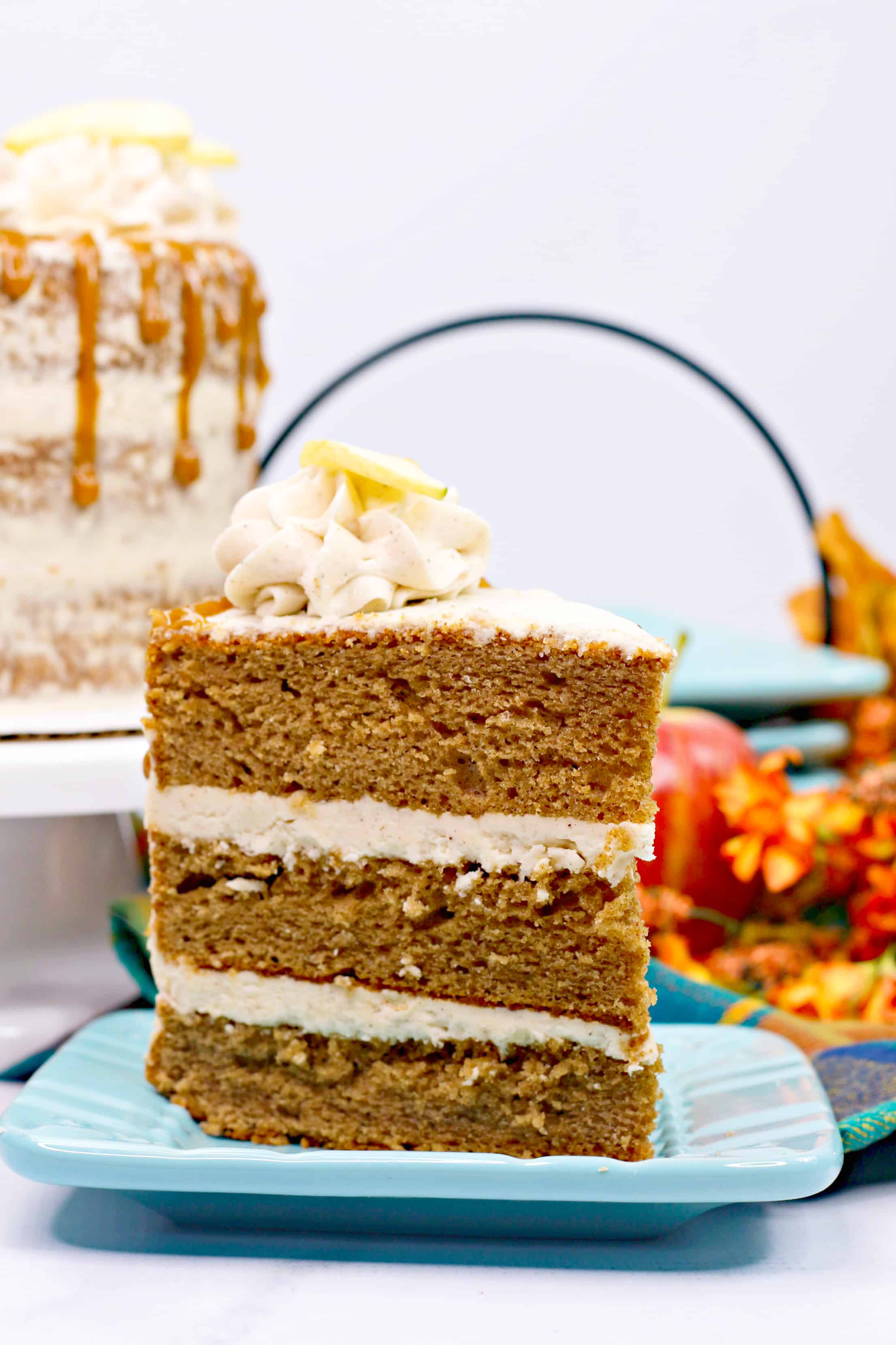 Three Layer Apple Spice Cake Recipe Sweet Pea s Kitchen