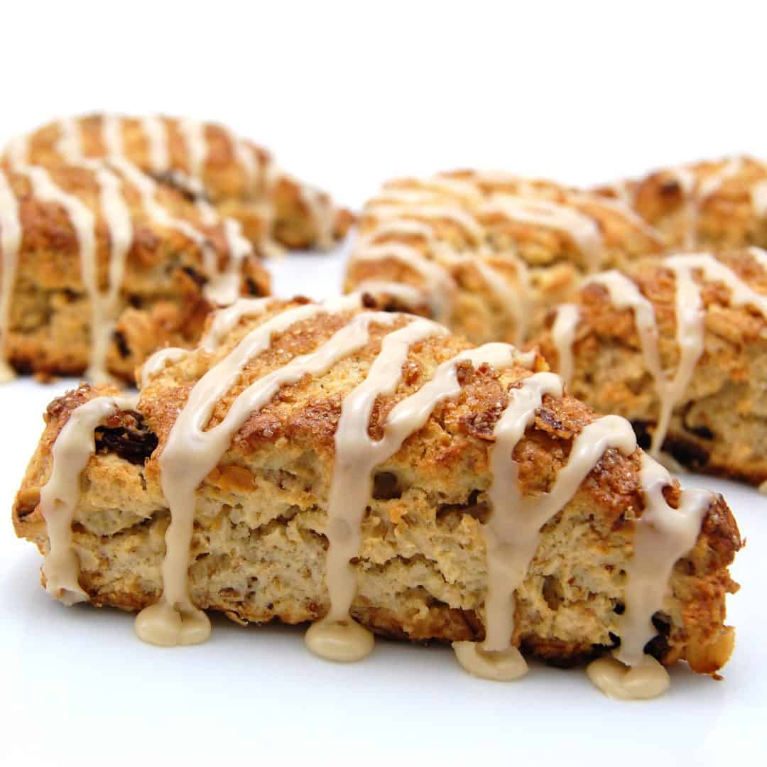 Cinnamon Raisin Oatmeal Scones - Sweet Pea's Kitchen