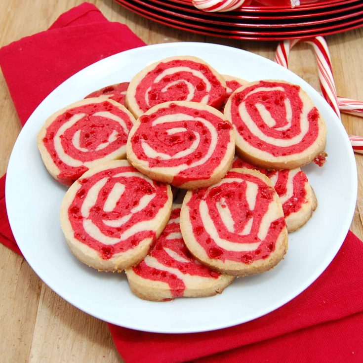 Candy Cane Pinwheels - Sweet Pea's Kitchen
