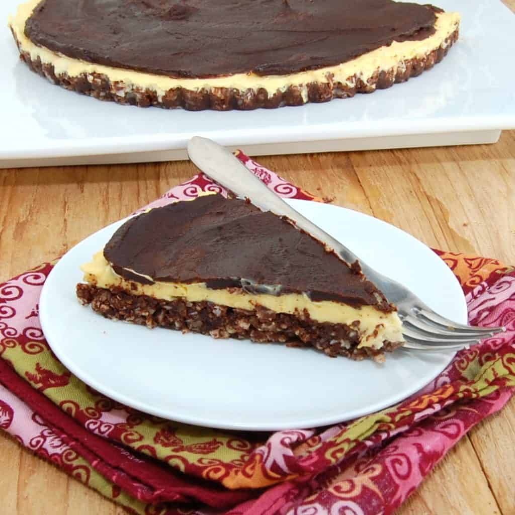 Nanaimo Bar Tart - Sweet Pea's Kitchen