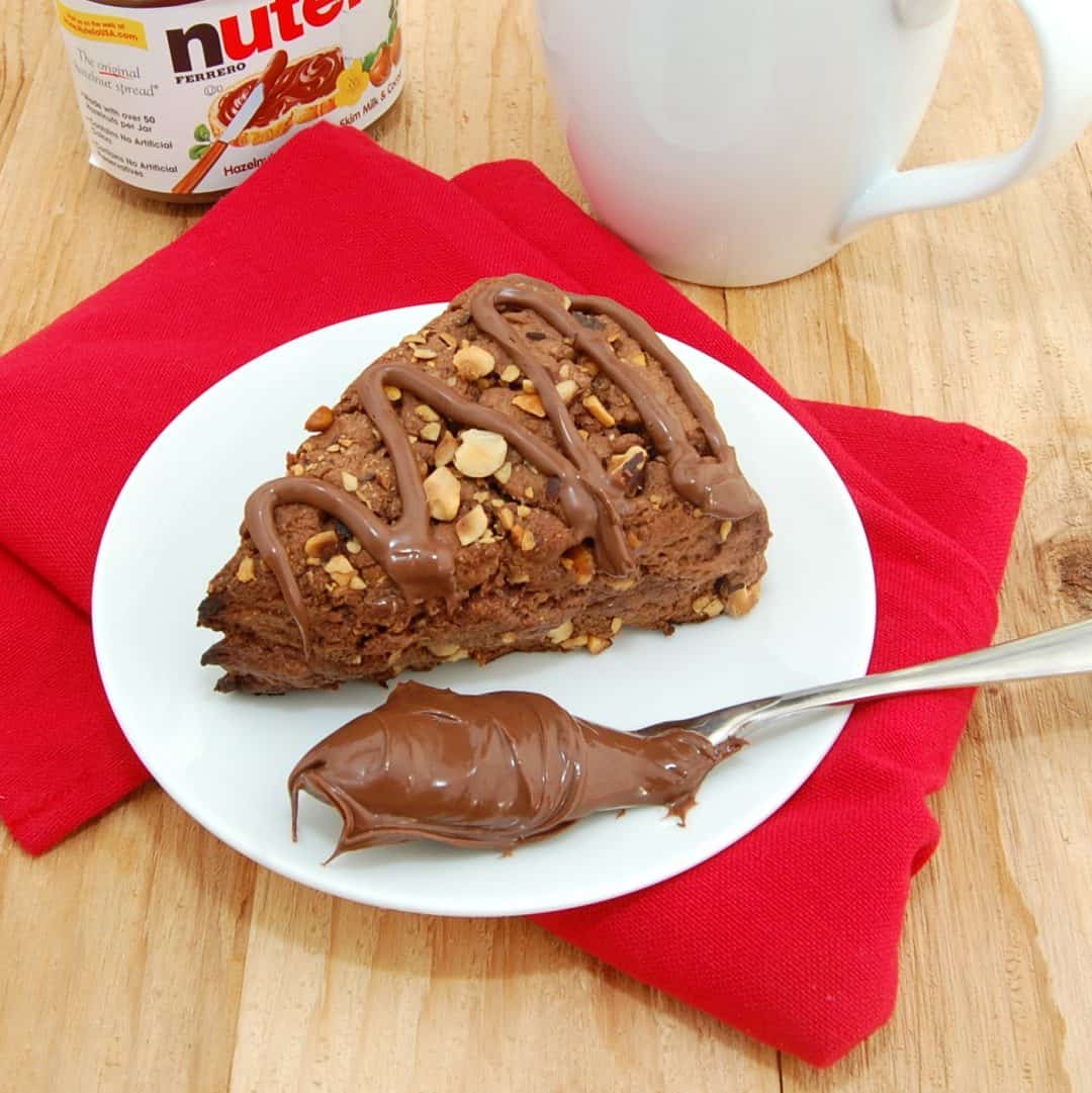 Nutella Scones - Sweet Pea's Kitchen