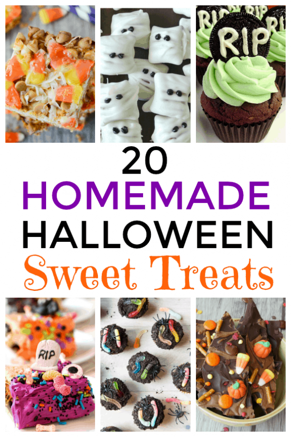 20 Homemade Halloween Sweet Treats - Sweet Pea's Kitchen